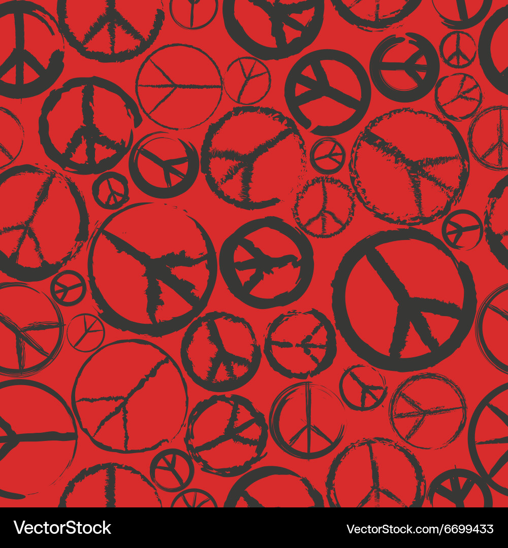 Peaceful Grunge Pattern Royalty Free Vector Image