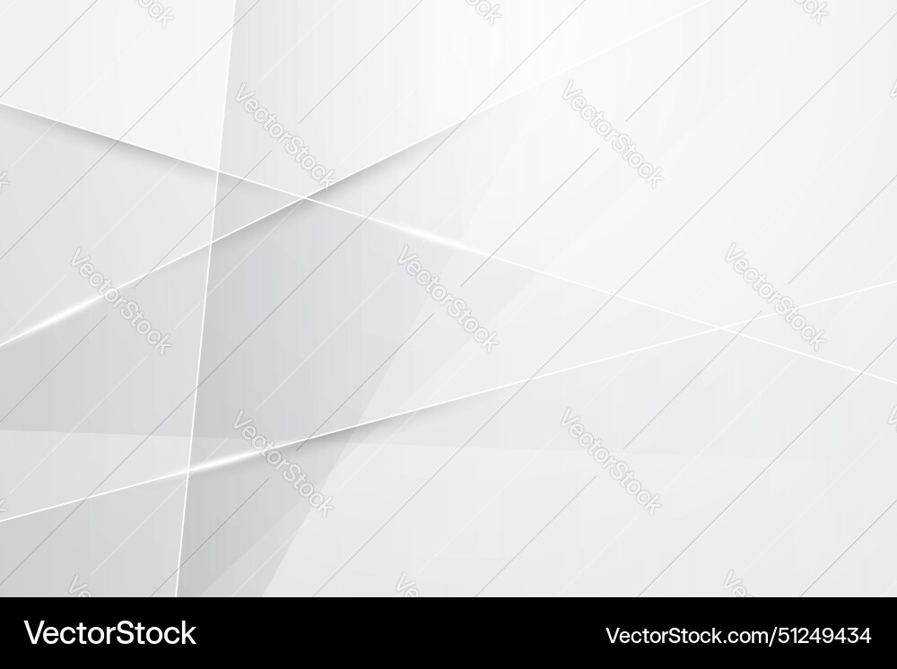 Abstract White Shape Background Royalty Free Vector Image