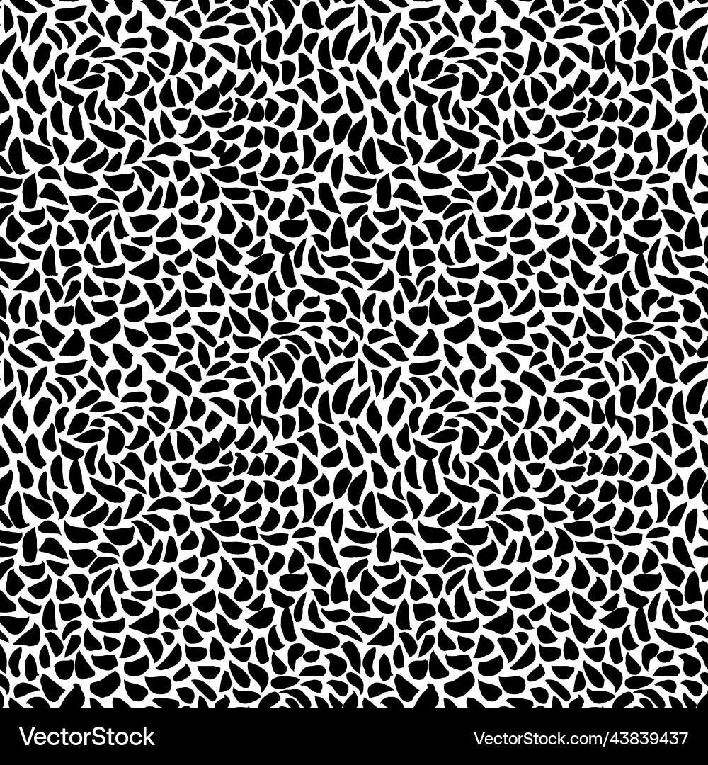 Hand drawn geometric seamless pattern with dashes Vector Image