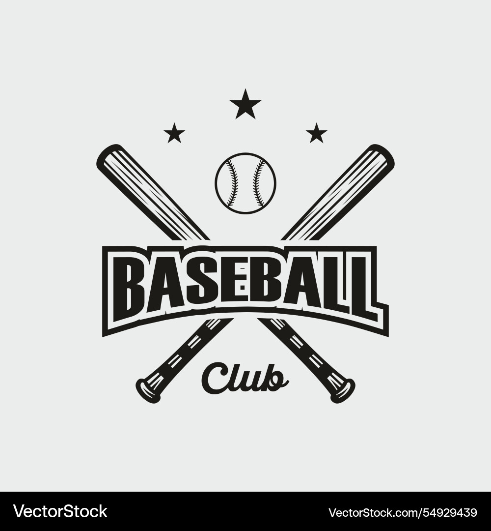 Baseball ball on white background Royalty Free Vector Image