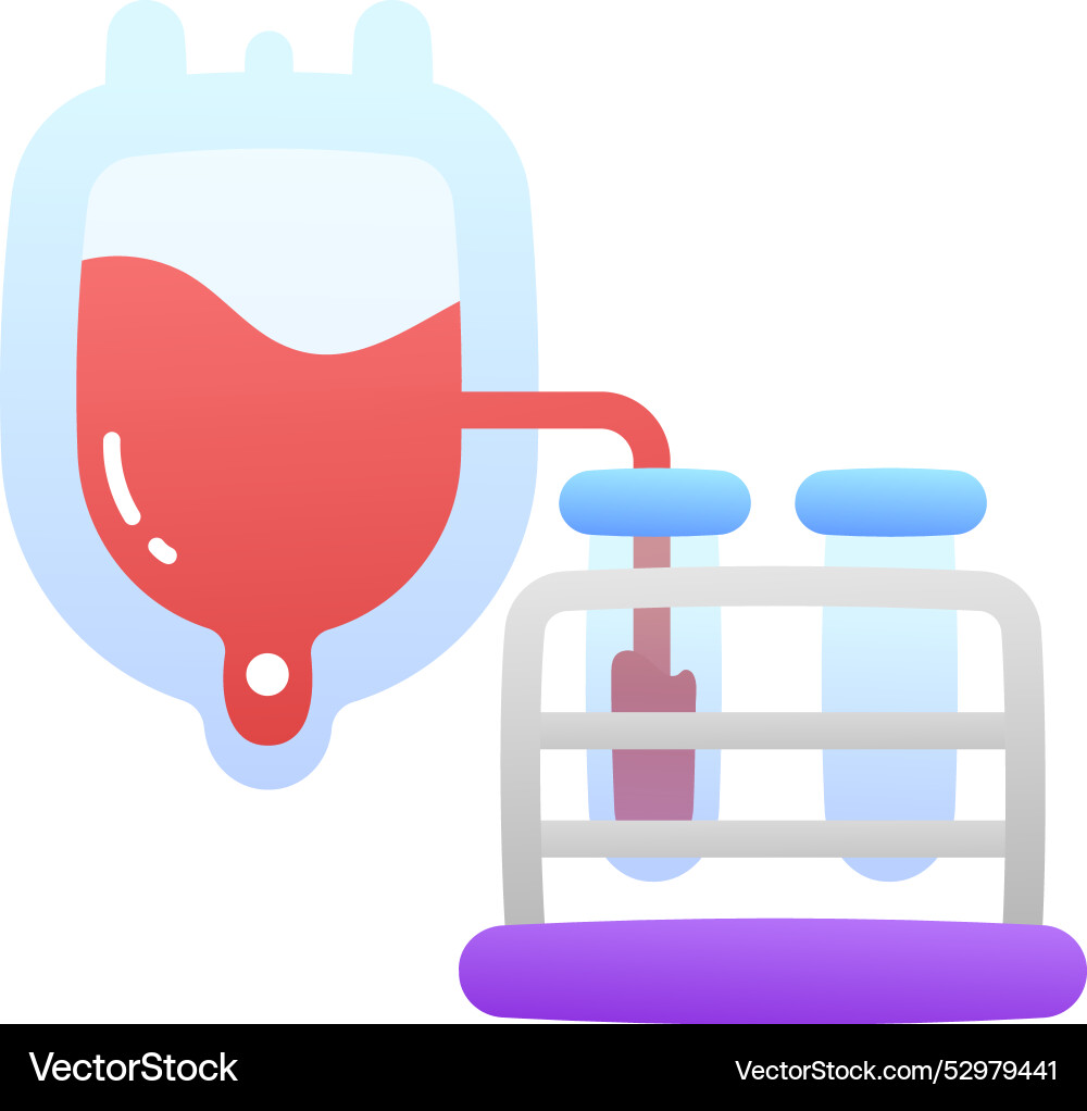 Blood samples Royalty Free Vector Image - VectorStock