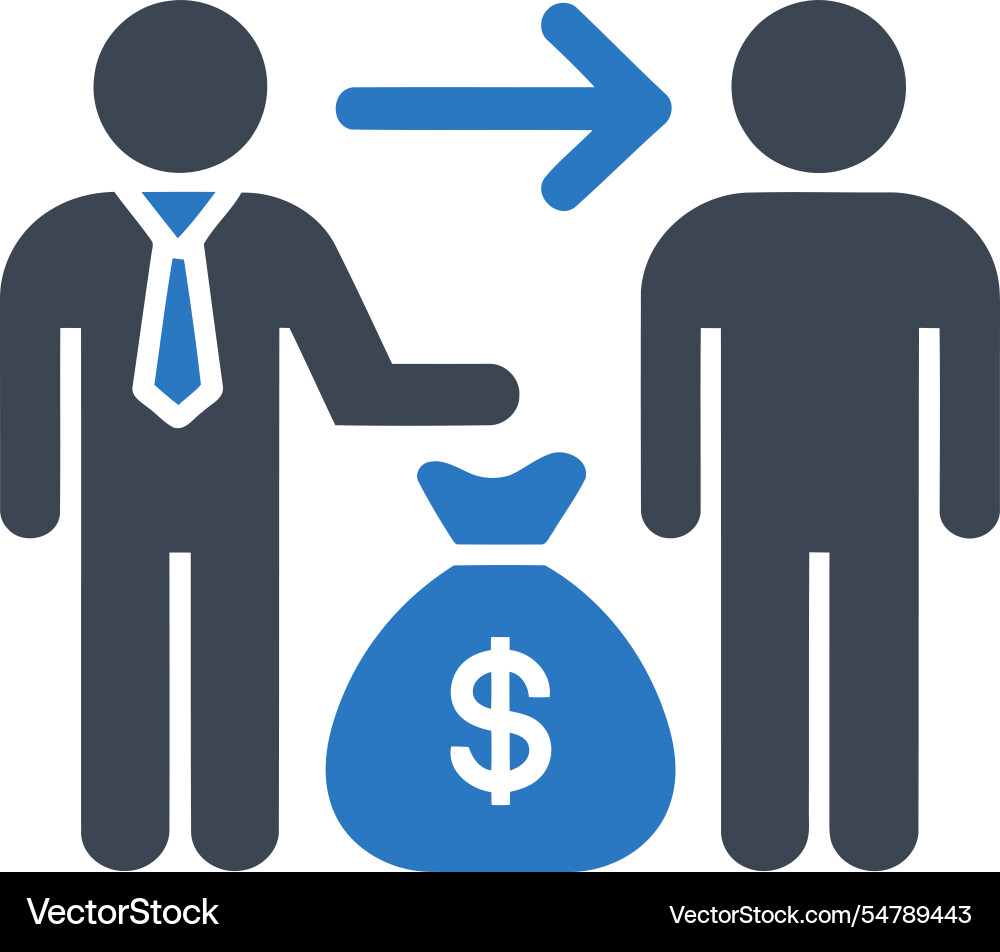 Payment transfer icon Royalty Free Vector Image