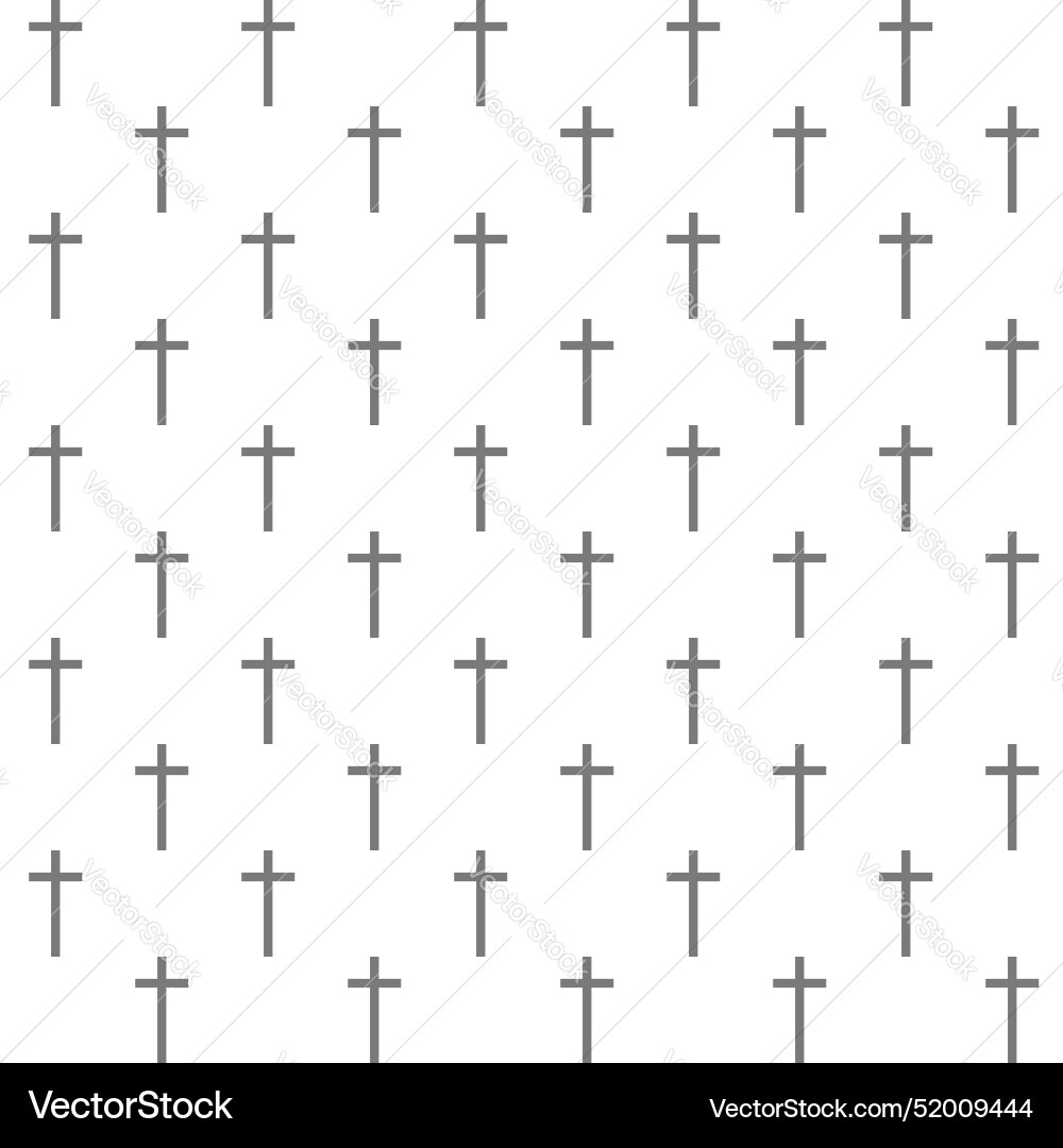 Cross - christian crosses on white background Vector Image
