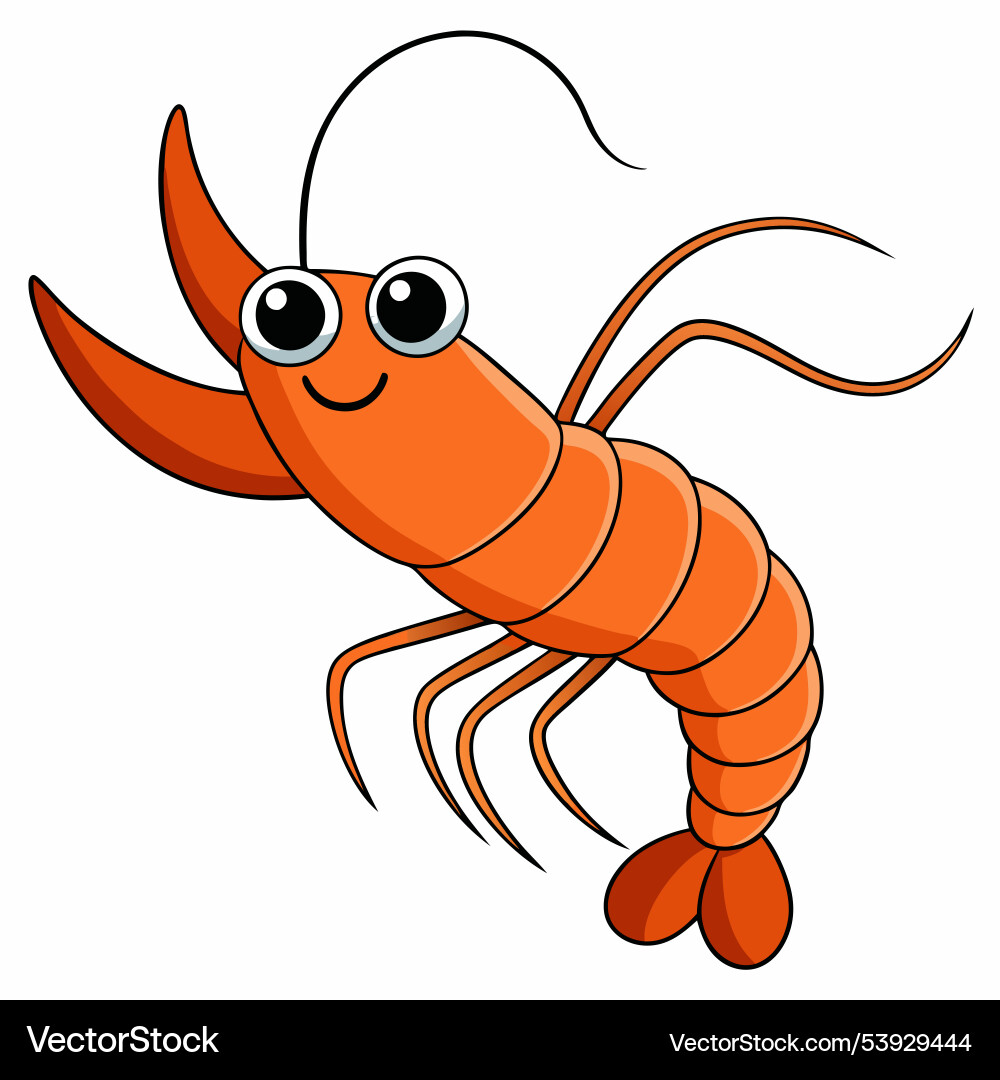 Invertebrates flat art isolated on white Vector Image