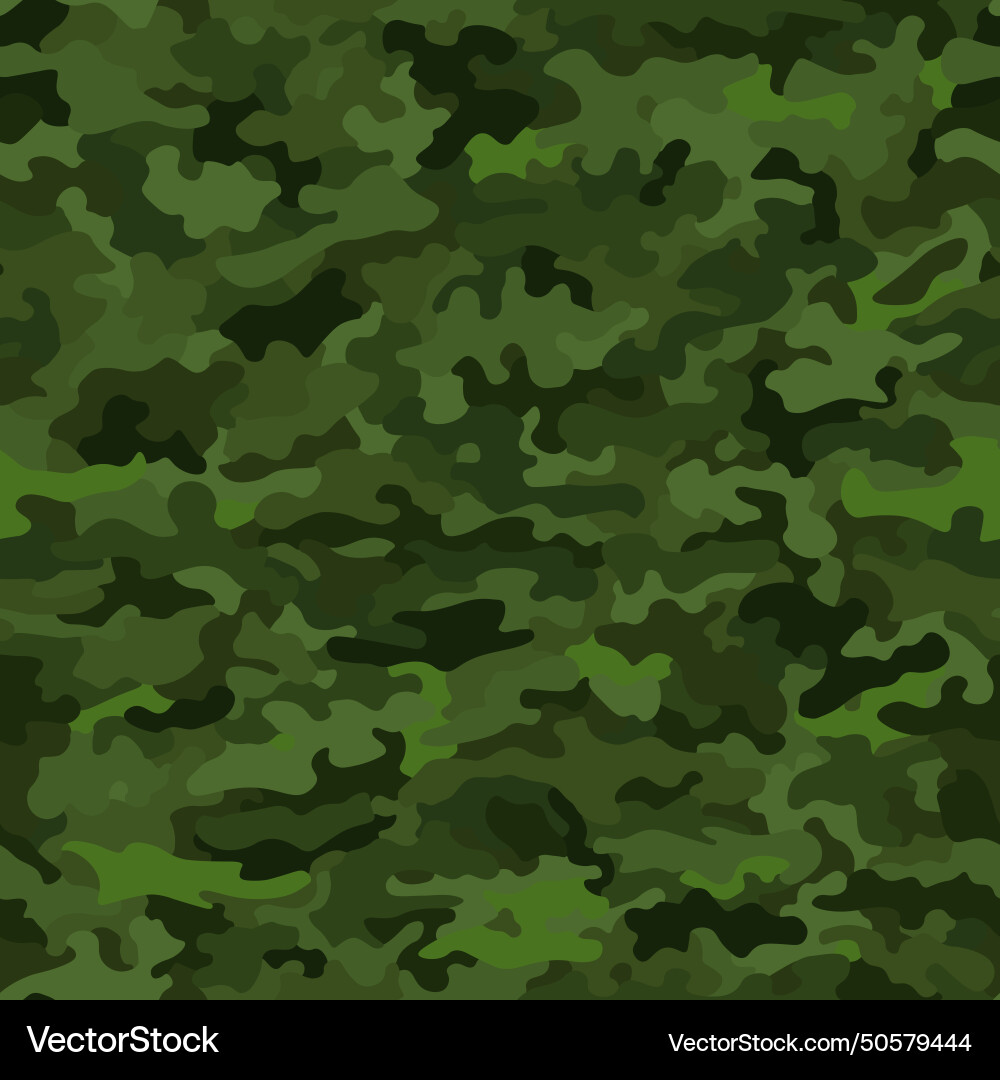 Seamless abstract military camouflage pattern Vector Image