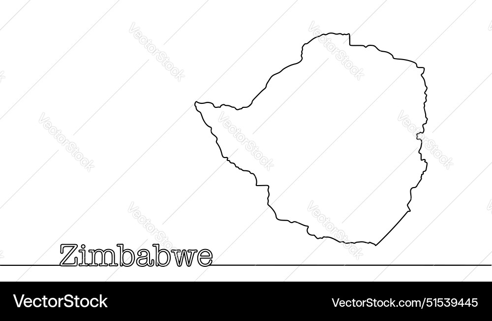 Zimbabwe Royalty Free Vector Image - VectorStock