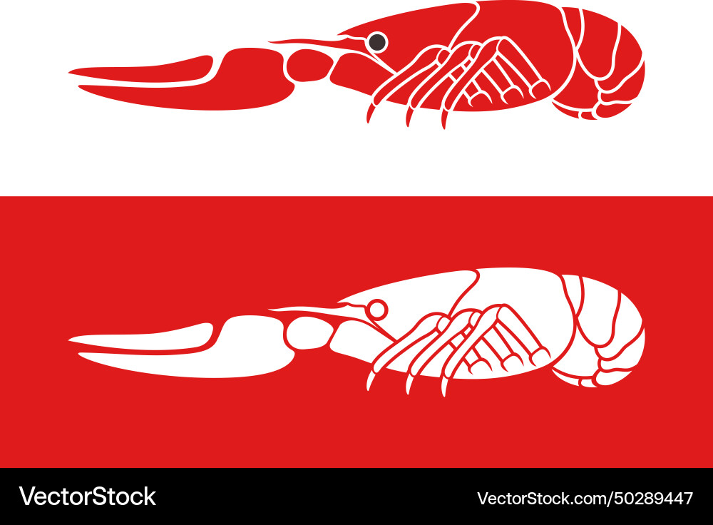Crayfish Royalty Free Vector Image - VectorStock