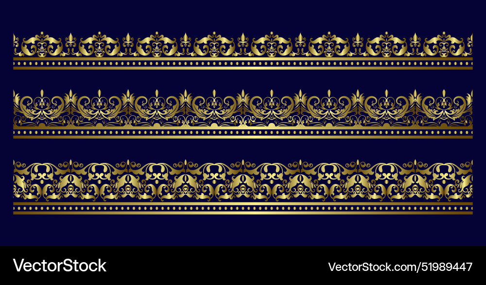 Embroidery flower pattern Royalty Free Vector Image