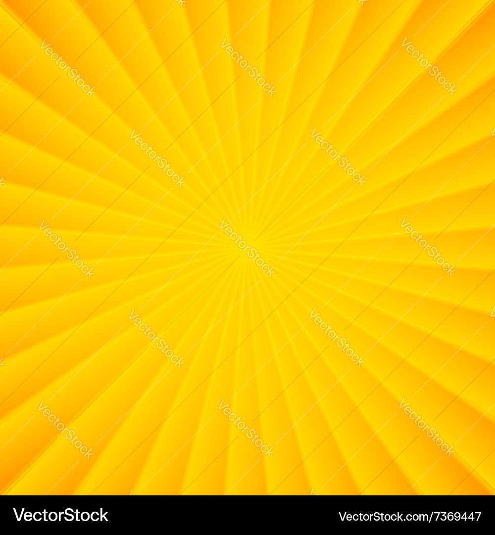 Yellow rays carnival background Royalty Free Vector Image