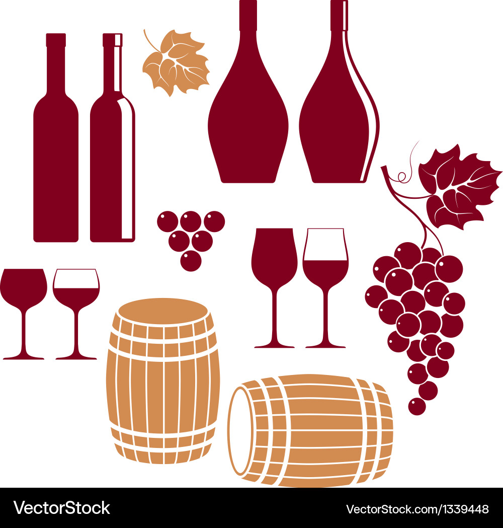 Wine Royalty Free Vector Image - VectorStock