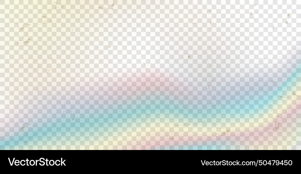 Old film distressed transparent background Vector Image
