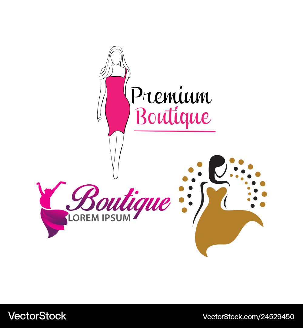 Women shape beauty logo design Royalty Free Vector Image