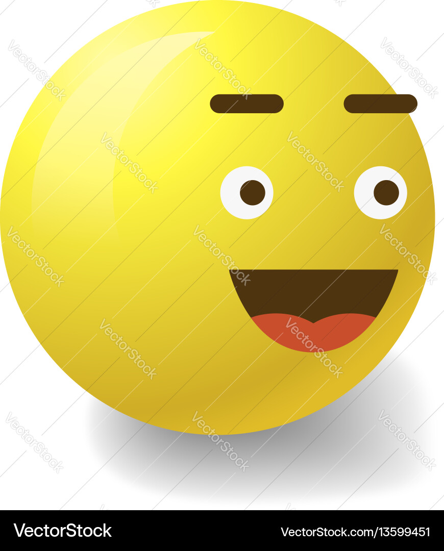 Cartoon Glad Smiley Vector Images (over 490)