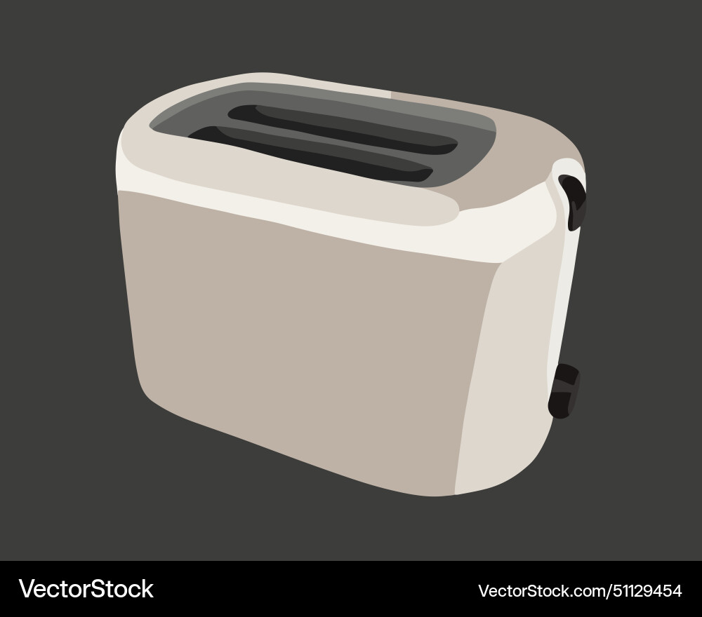 A toaster Royalty Free Vector Image - VectorStock