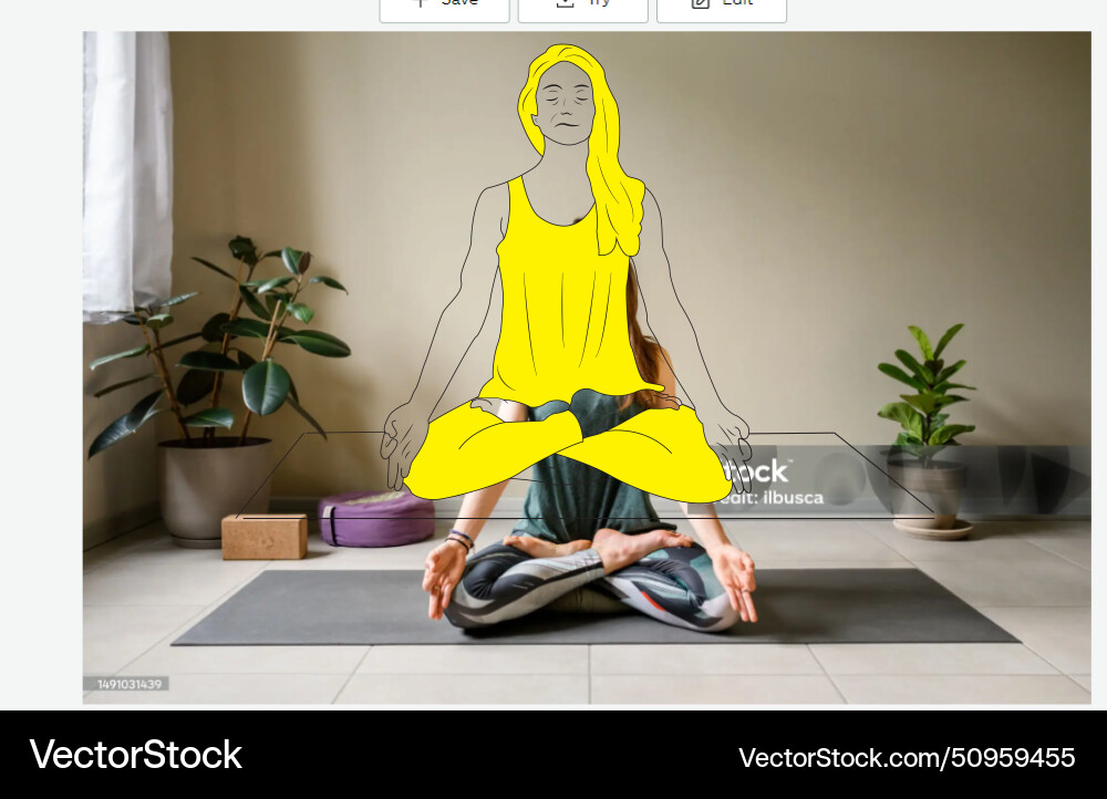 Women yoga Royalty Free Vector Image - VectorStock