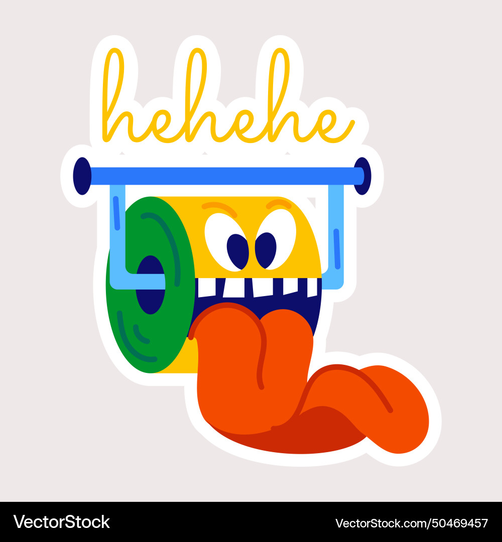 Creepy laugh Royalty Free Vector Image - VectorStock