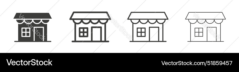 Store icon Royalty Free Vector Image - VectorStock