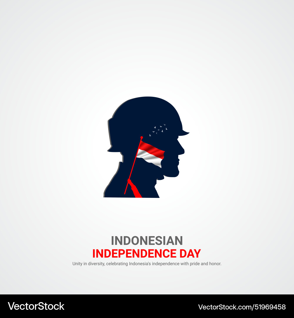 Indonesia independence day indonesia independence Vector Image