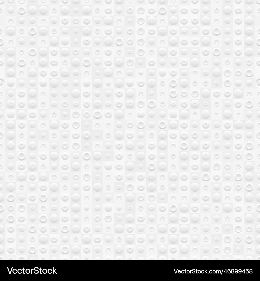White spot texture seamless geometric dotted Vector Image