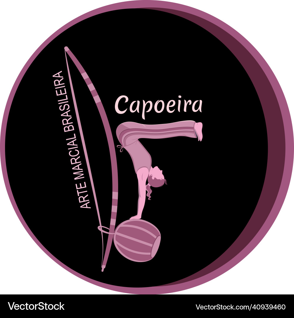 Capoeira Royalty Free Vector Image - VectorStock