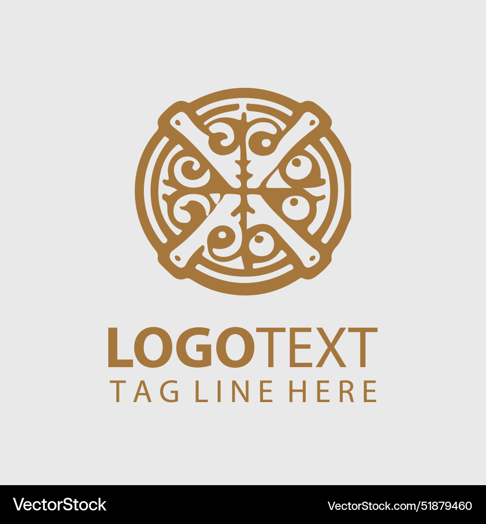 Pizza logo Royalty Free Vector Image - VectorStock