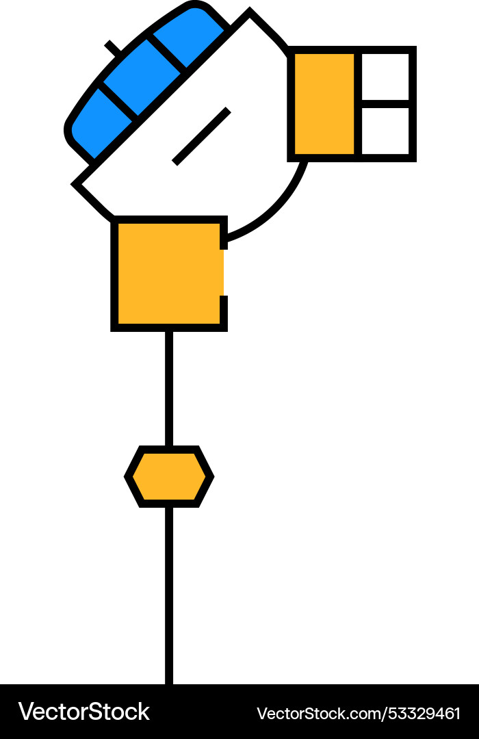 Resistance thermometer icon color Royalty Free Vector Image