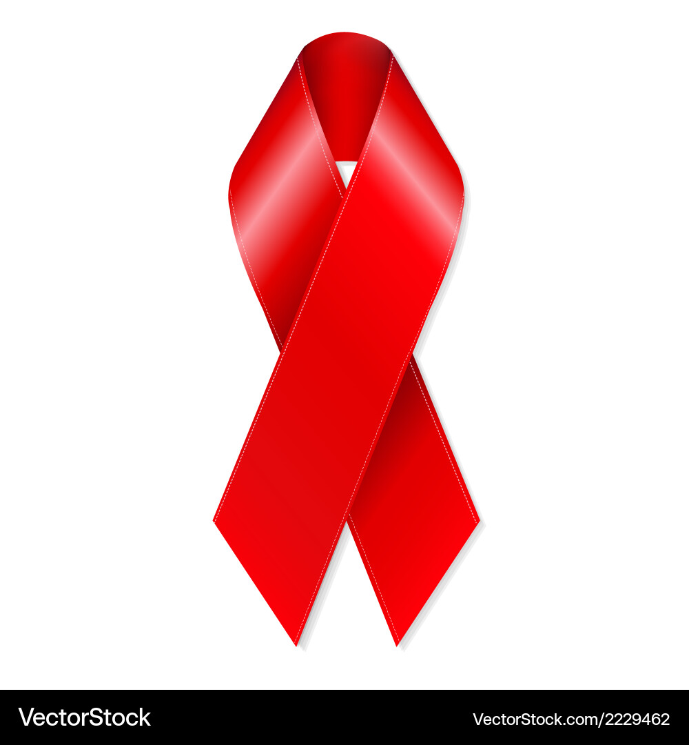 Red ribbon Royalty Free Vector Image - VectorStock