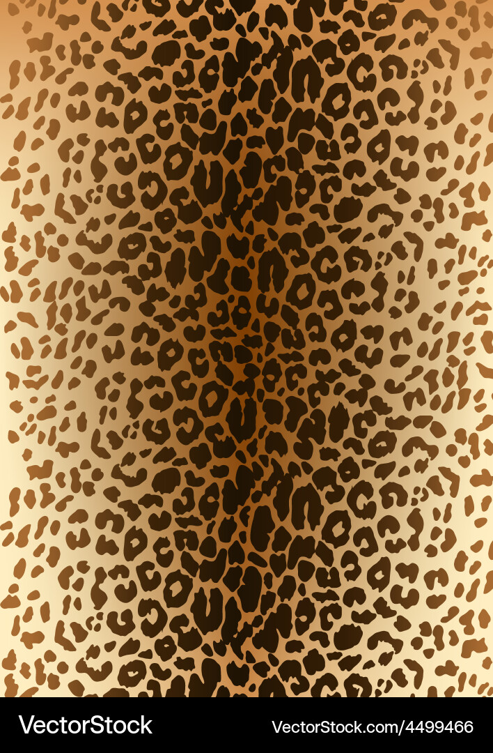 Leopard spotted fur pattern Royalty Free Vector Image