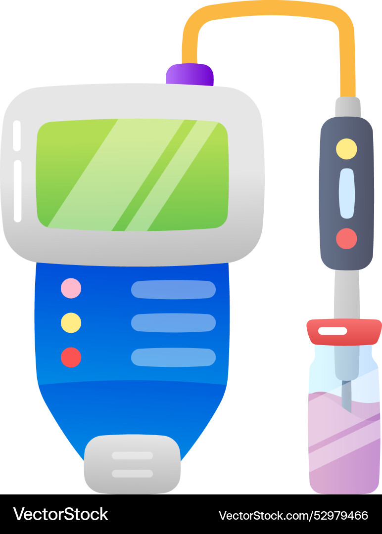 Ph meter Royalty Free Vector Image - VectorStock