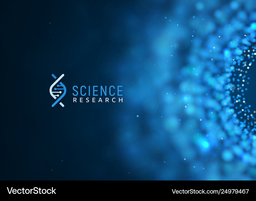 Medical or scientific research background Vector Image