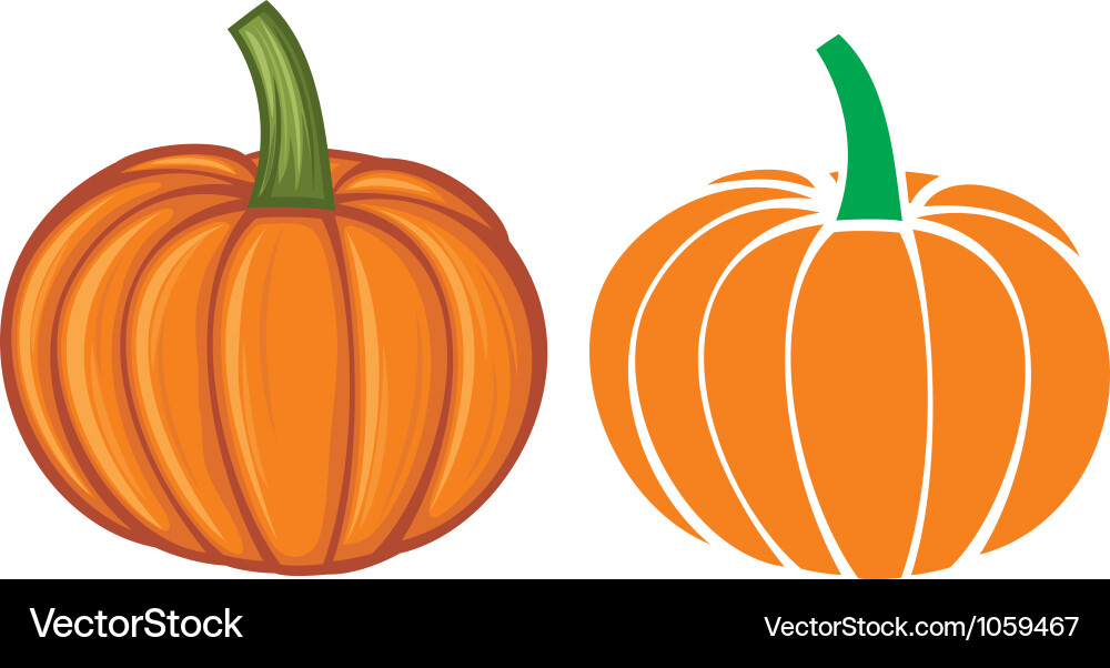 Pumpkin Royalty Free Vector Image - VectorStock