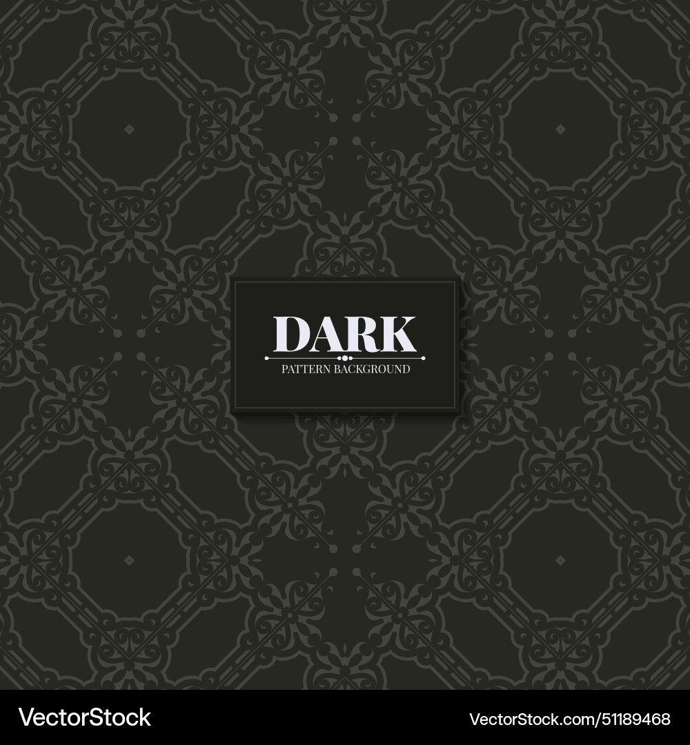 Dark ethnic seamless pattern template Royalty Free Vector