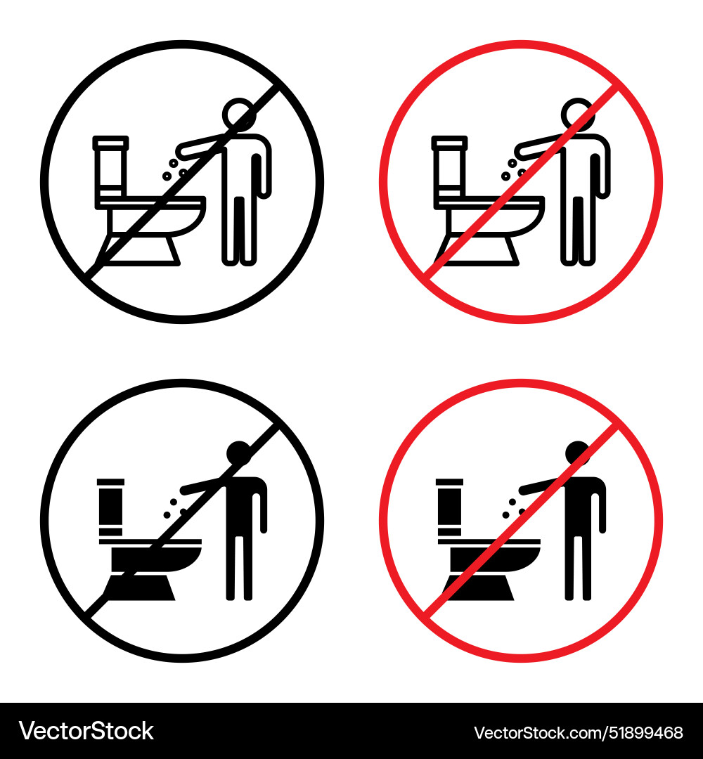 Prevent littering with this do not litter Vector Image