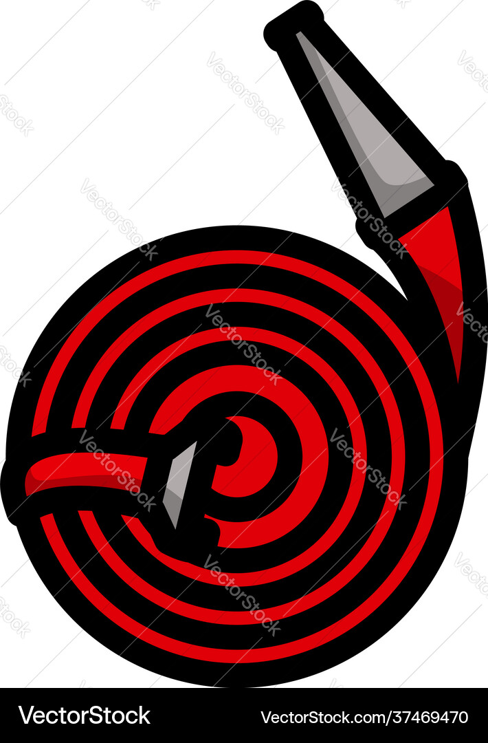 Fire hose icon Royalty Free Vector Image - VectorStock