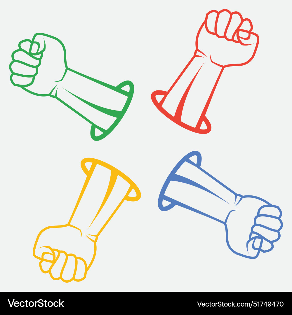 Hand drawn community logo Royalty Free Vector Image