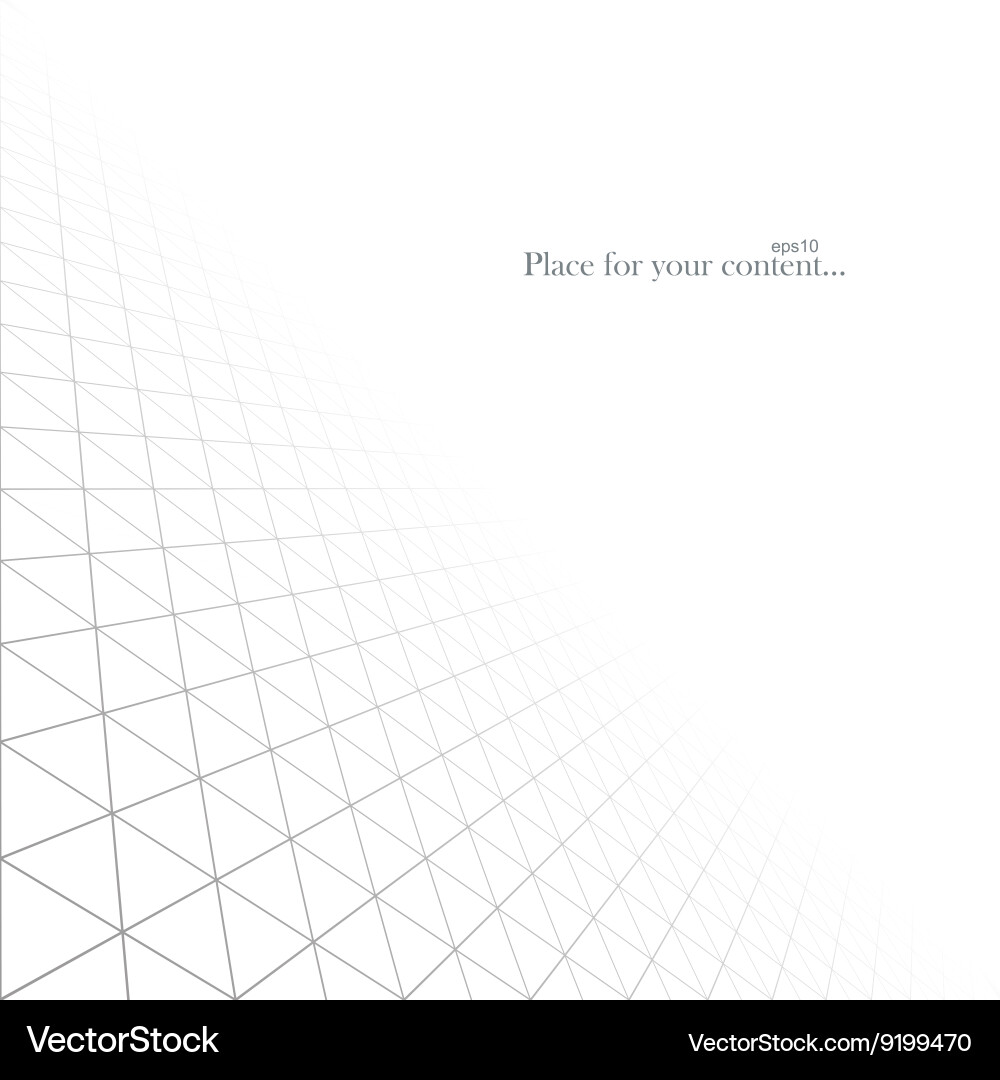 Modern White Grid Background Royalty Free Vector Image