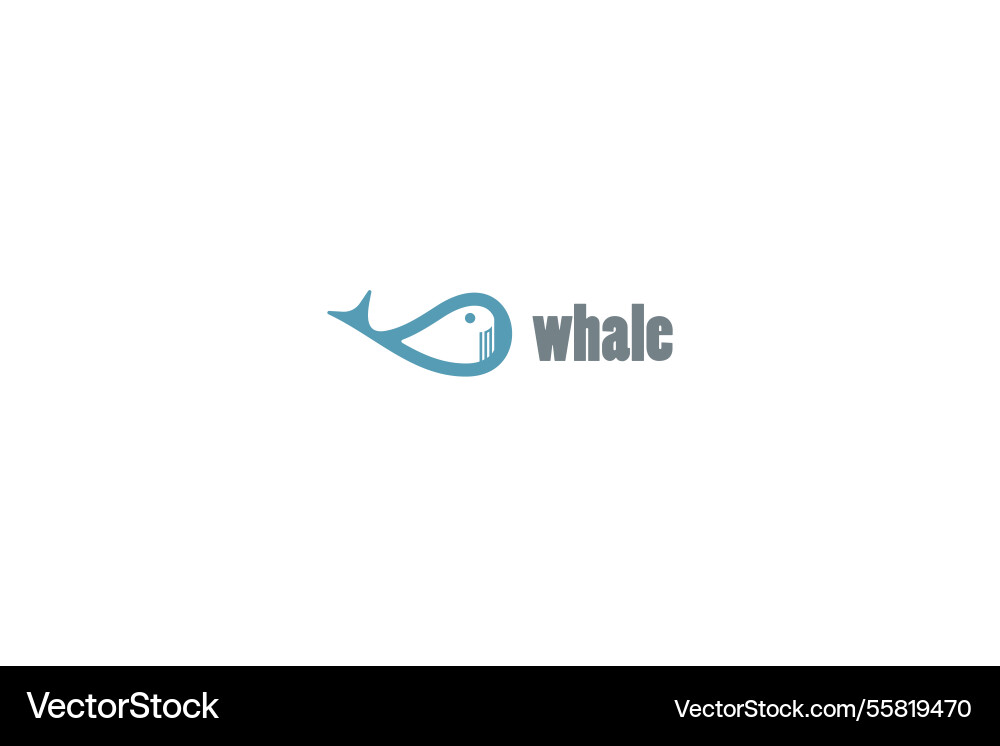 Whale Royalty Free Vector Image - VectorStock