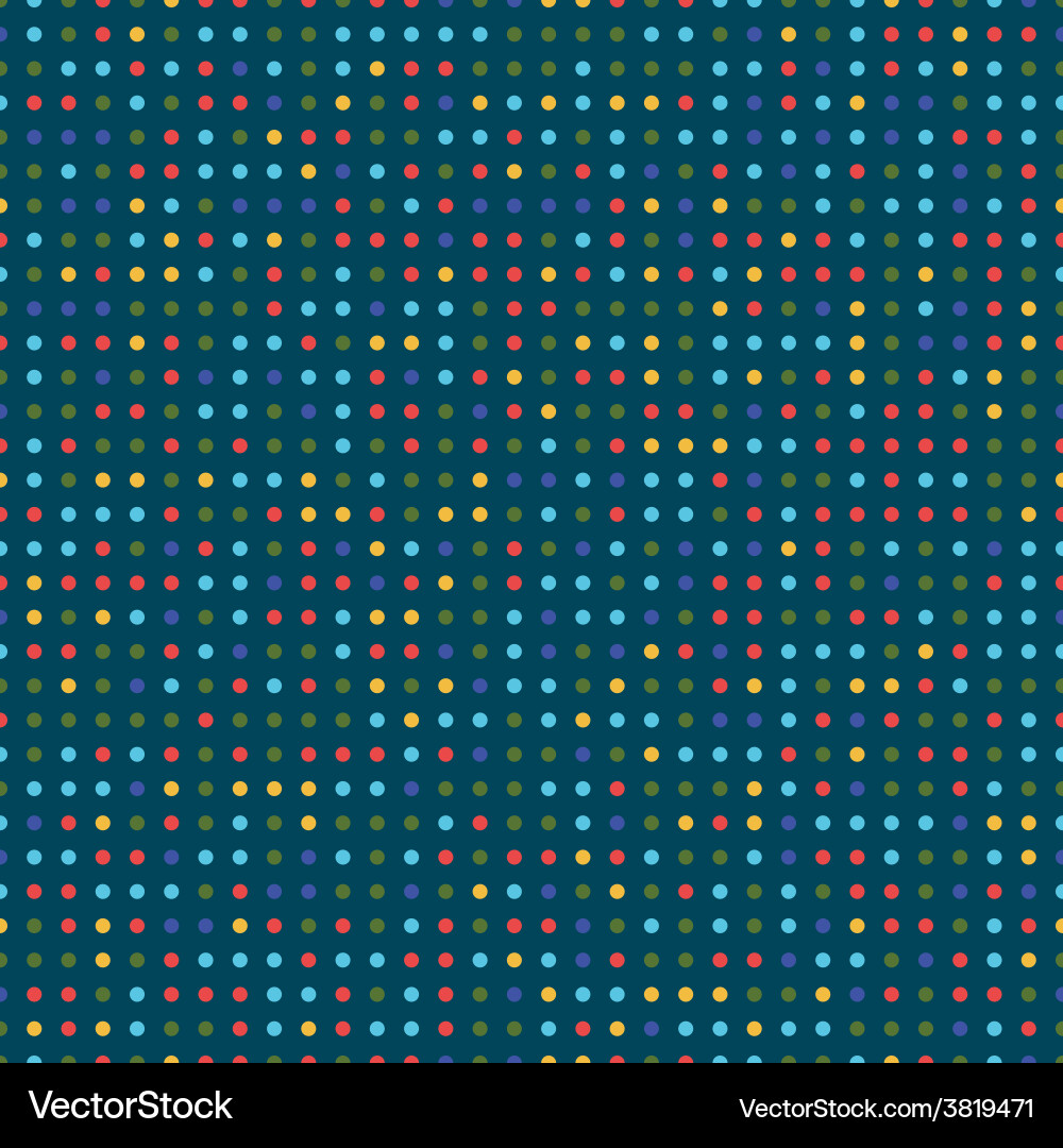 Colorful dots Royalty Free Vector Image - VectorStock