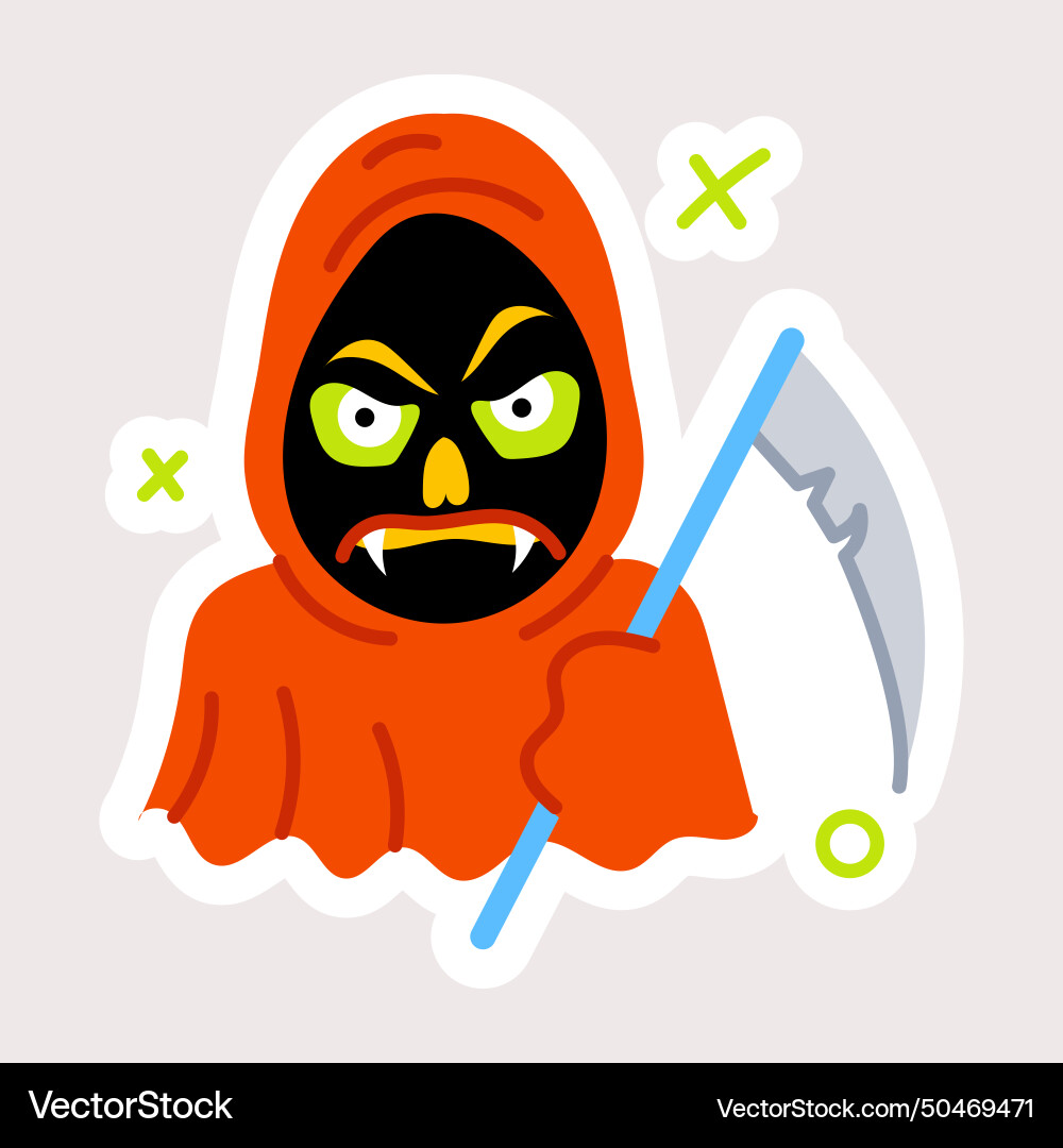 Death reaper Royalty Free Vector Image - VectorStock