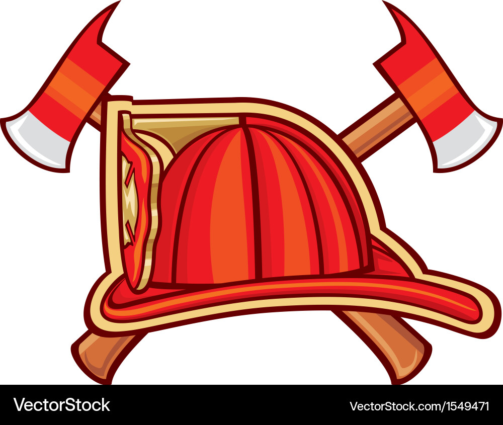 Firefighter Symbol Collection Royalty Free Vector Image