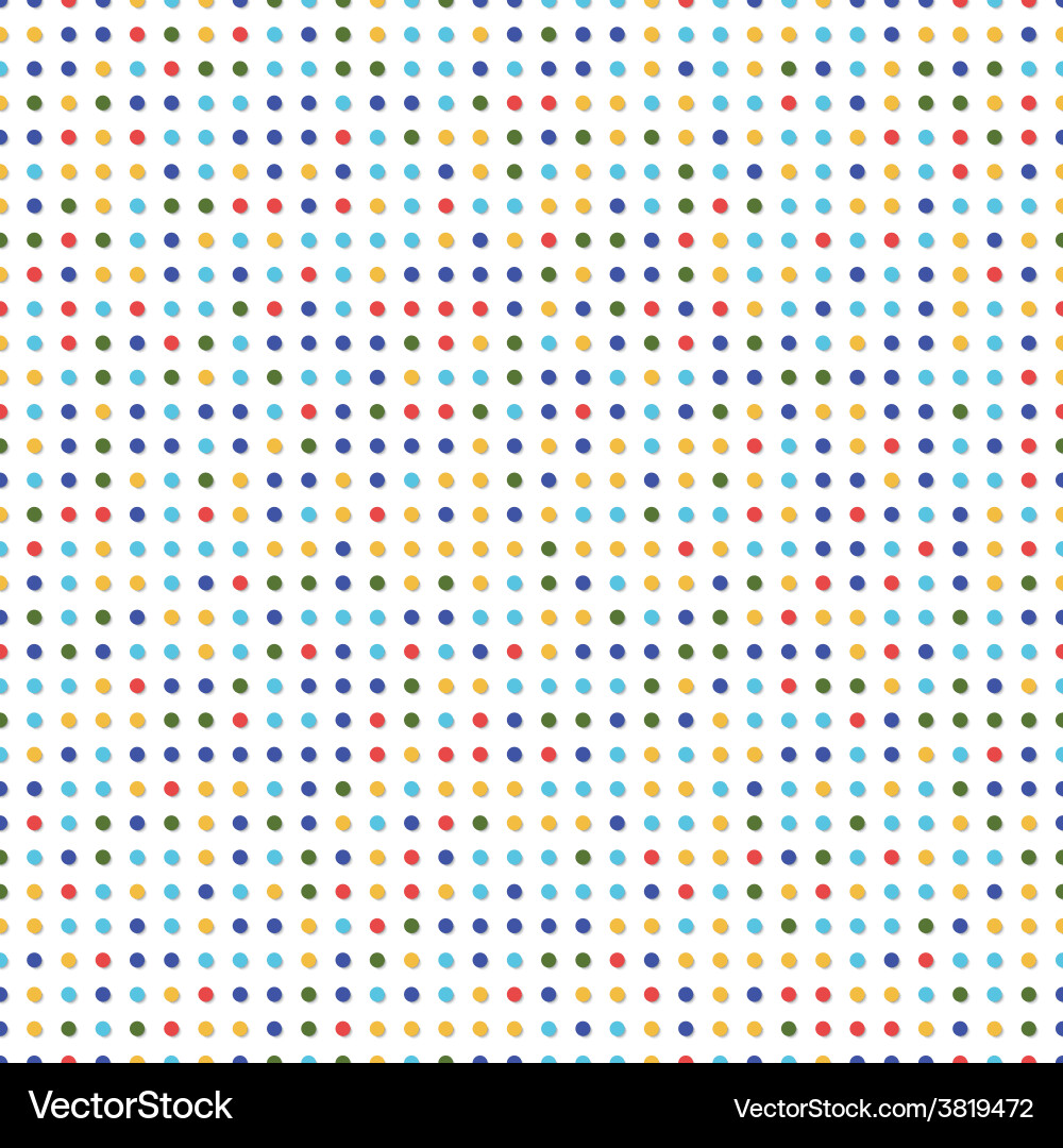 Colorful Dot Pattern Royalty Free Vector Image