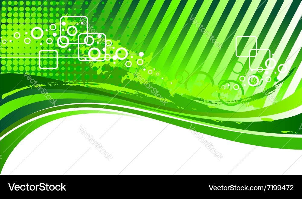 Green abstract background Royalty Free Vector Image