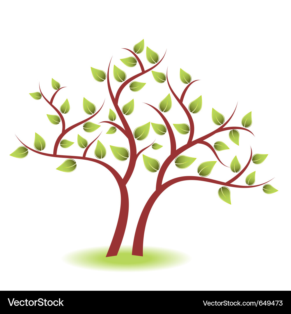 Nature tree Royalty Free Vector Image - VectorStock