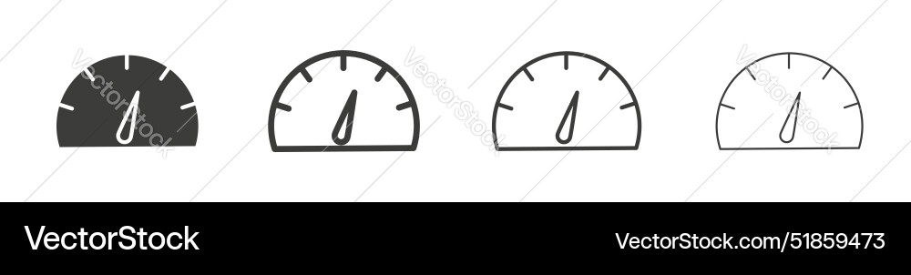 Tachometer icon Royalty Free Vector Image - VectorStock