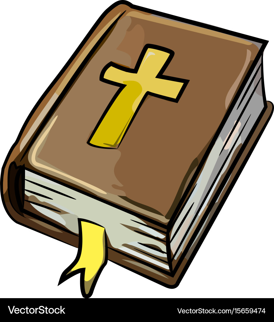 Bible Icon - Religious Symbol – Royalty-Free Vector | VectorStock