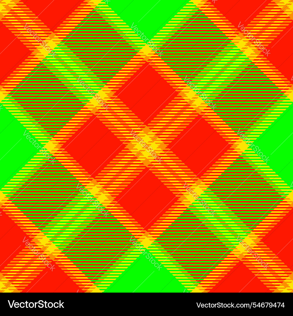 Classic plaid textile check spring tartan Vector Image