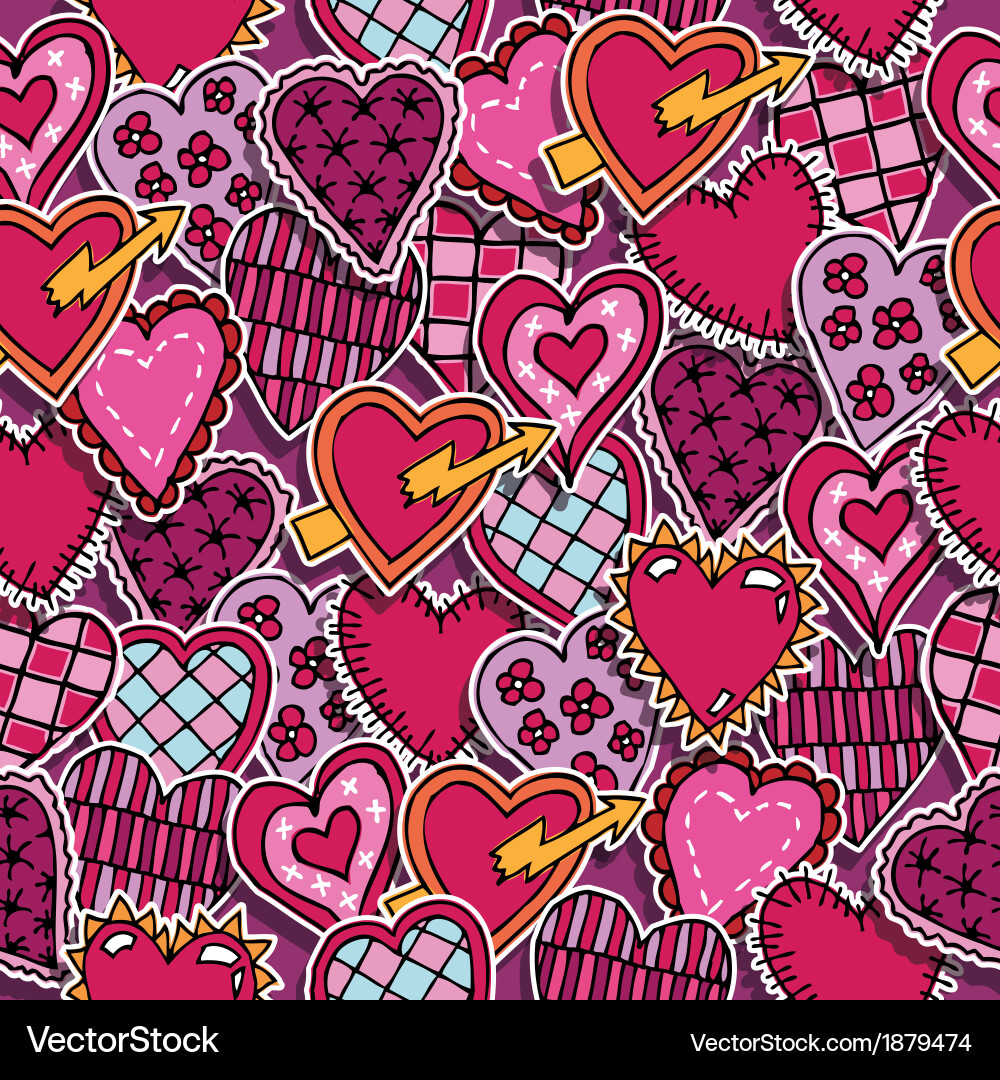 Valentine background Royalty Free Vector Image