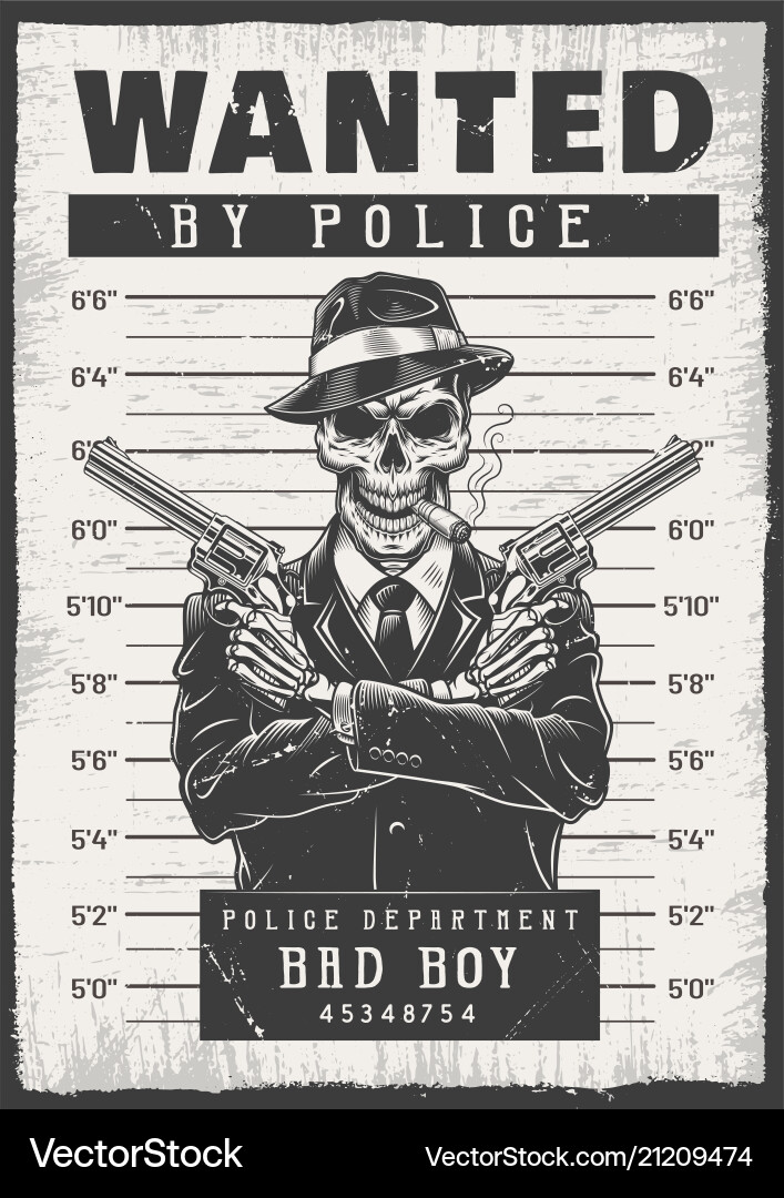 Crime Poster Vector Images (over 6,000)