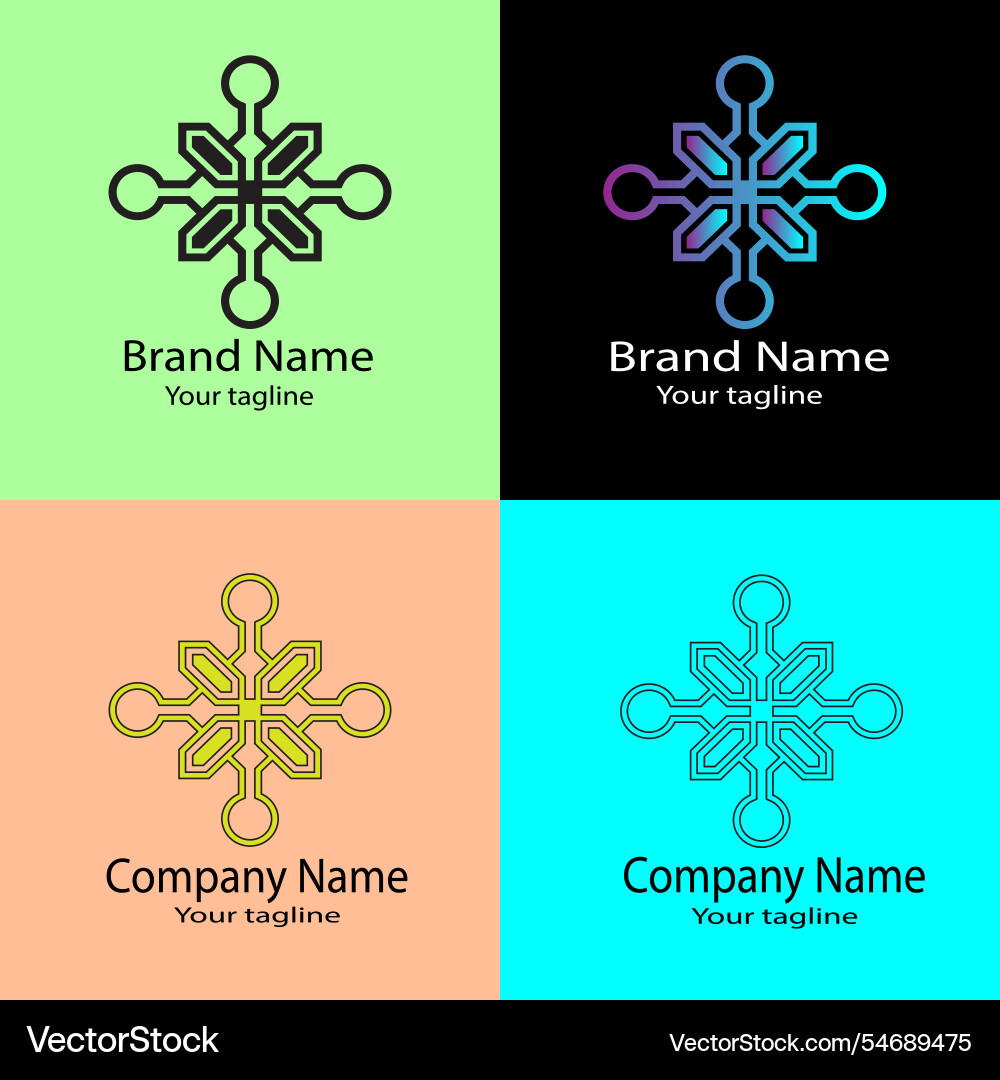 Elite latest unique logo Royalty Free Vector Image