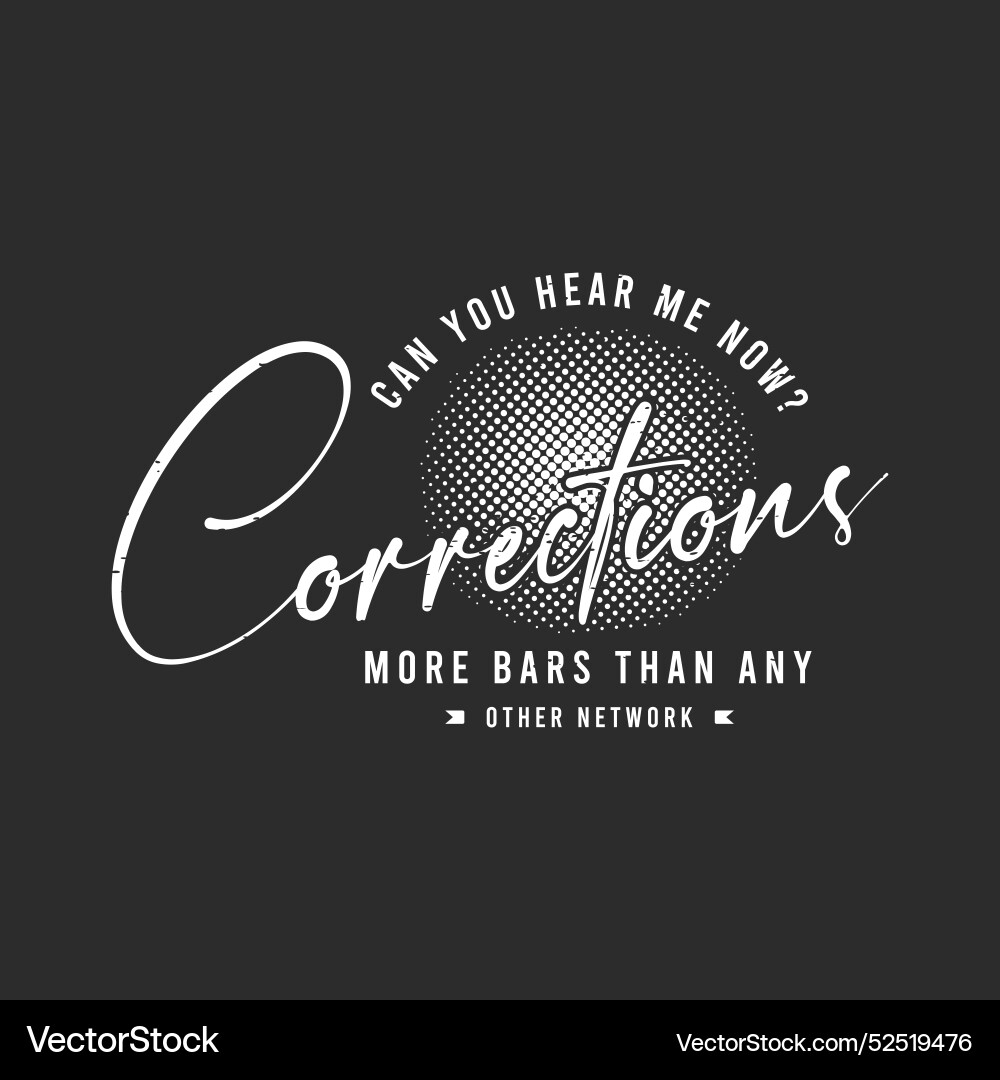 Correction more bars than any other network retro Vector Image